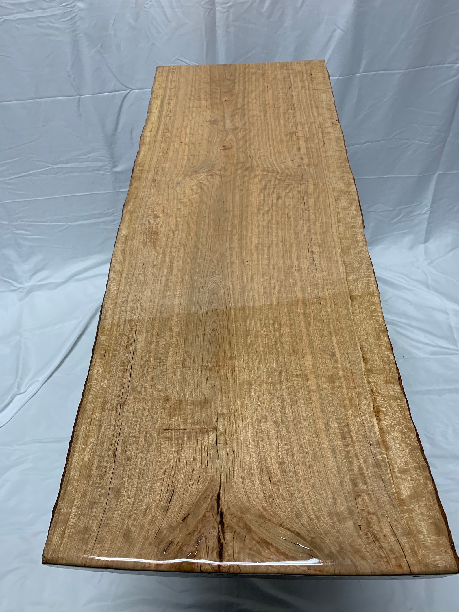 Tablón de madera de borde en vivo Terminado | Etsy