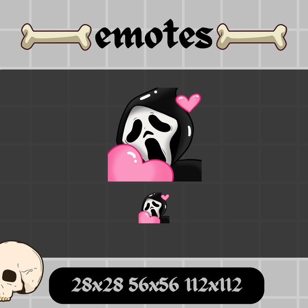 Ghostface Twitch Overlay - Etsy UK