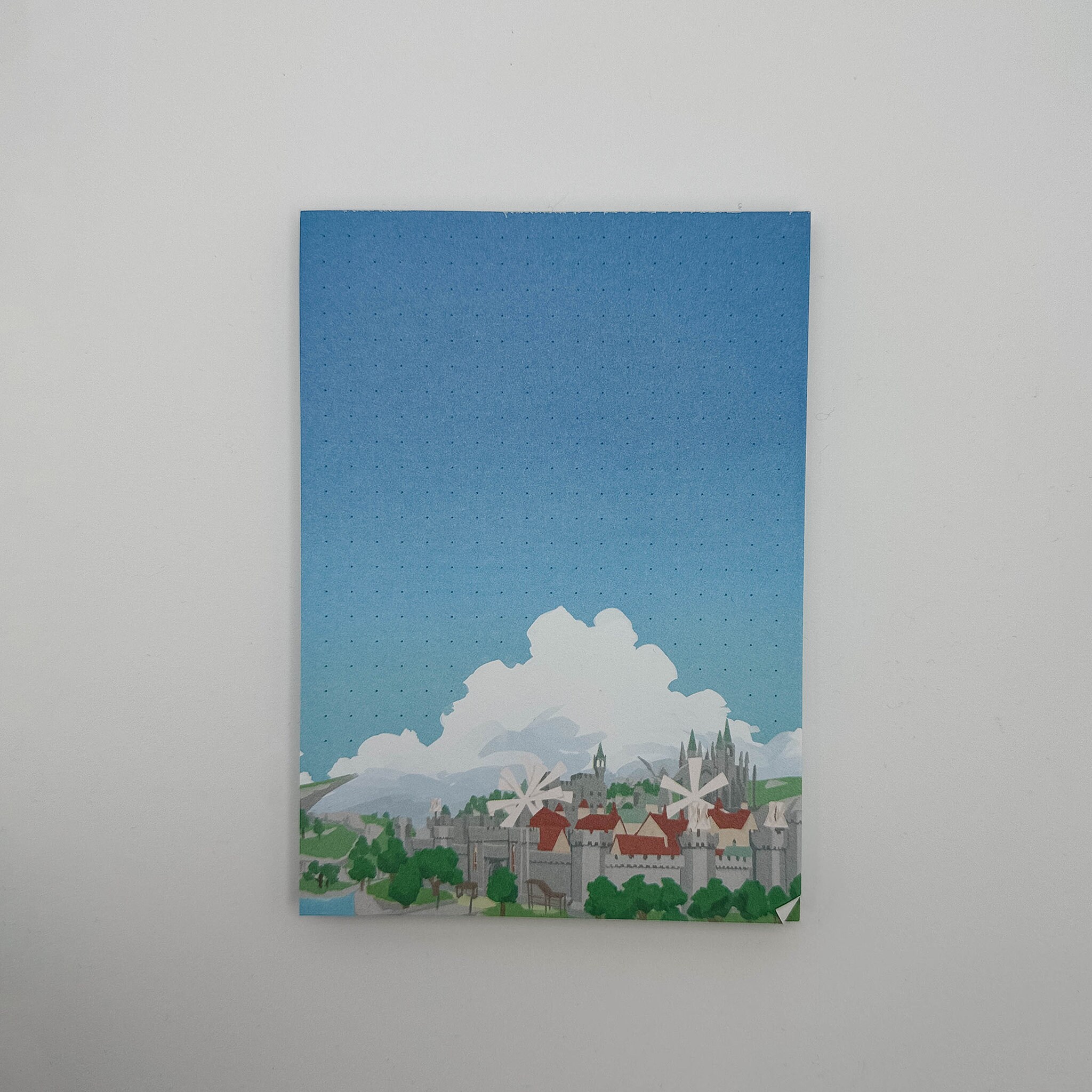 Genshin Landscape Notepad Sets last Chance - Etsy