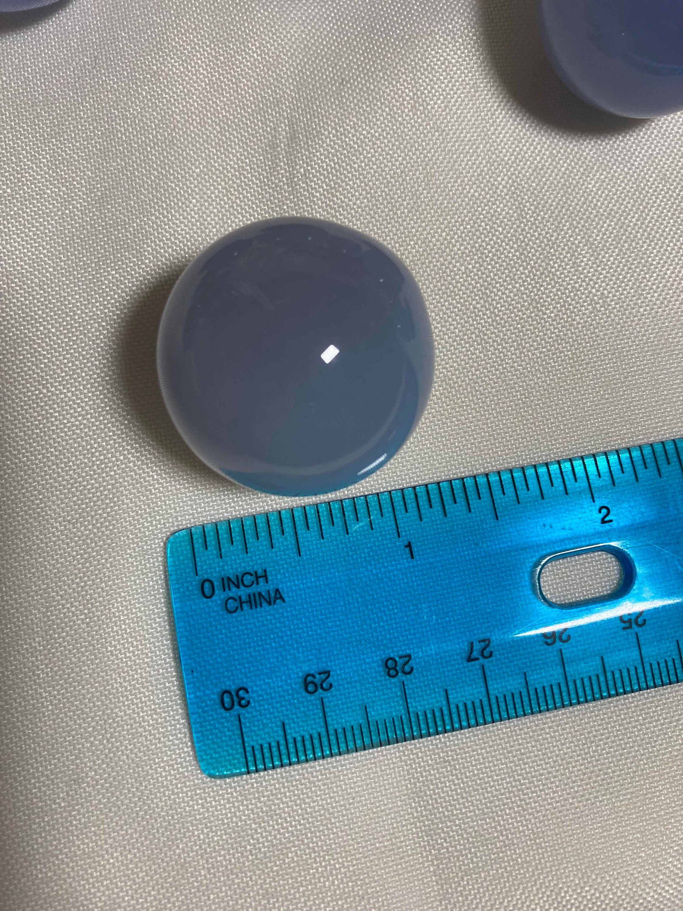 Blue Chalcedony Mini Sphere | Chalcedony Sphere | Crystal Spheres ...