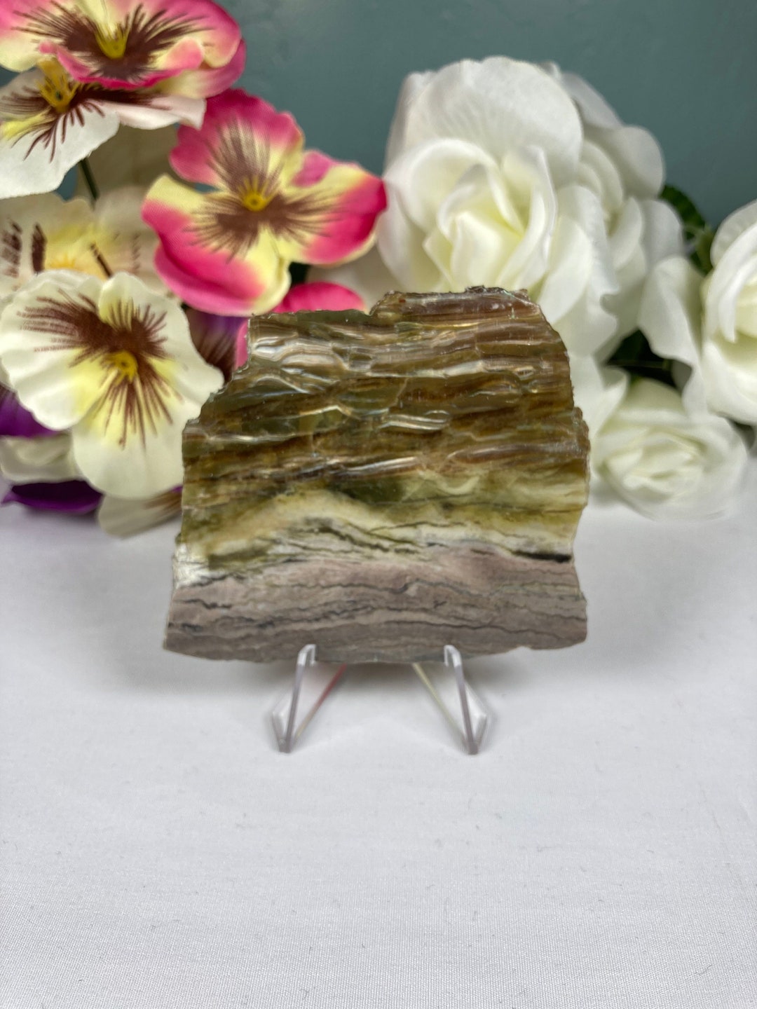 Arizona Pietersite Slab | Crystal Slab | Semi Polished Slab ...