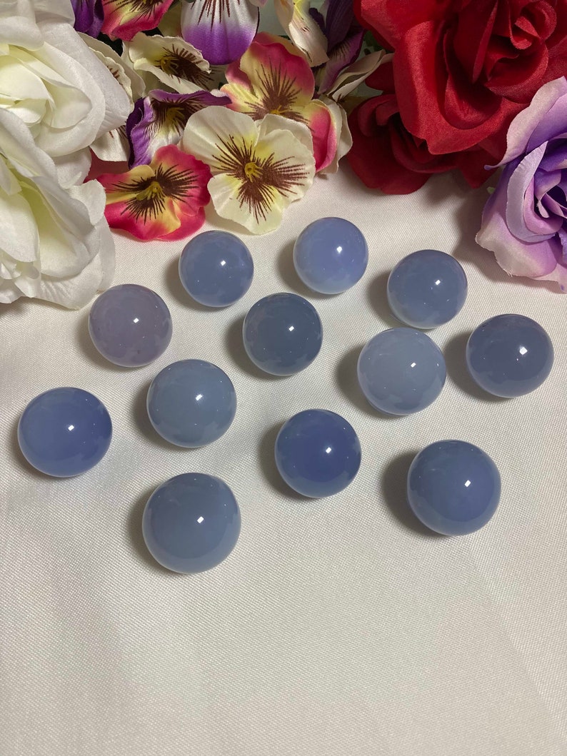 Blue Chalcedony Mini Sphere | Chalcedony Sphere | Crystal Spheres ...