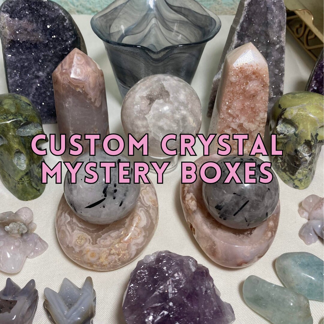 Custom Crystal Mystery Boxes | Mystery Box | Mystery Bag | Themed ...