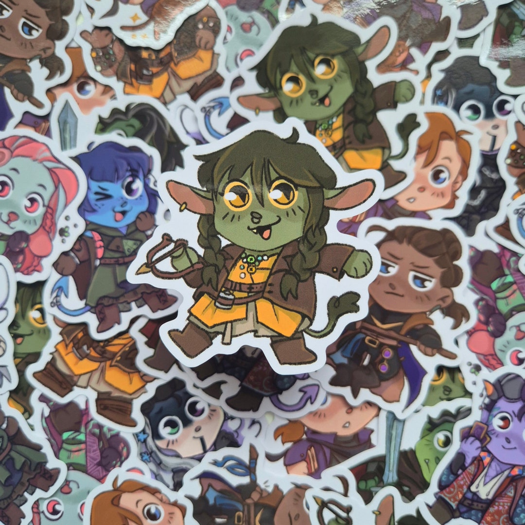 Critrole Vox Machina Sticker Set - Etsy