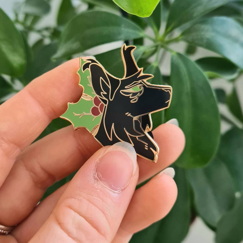 Warrior Cat Pin - Etsy