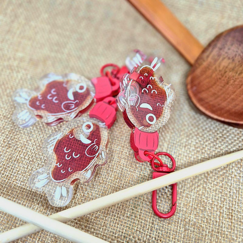 Liquid Keychain - Etsy