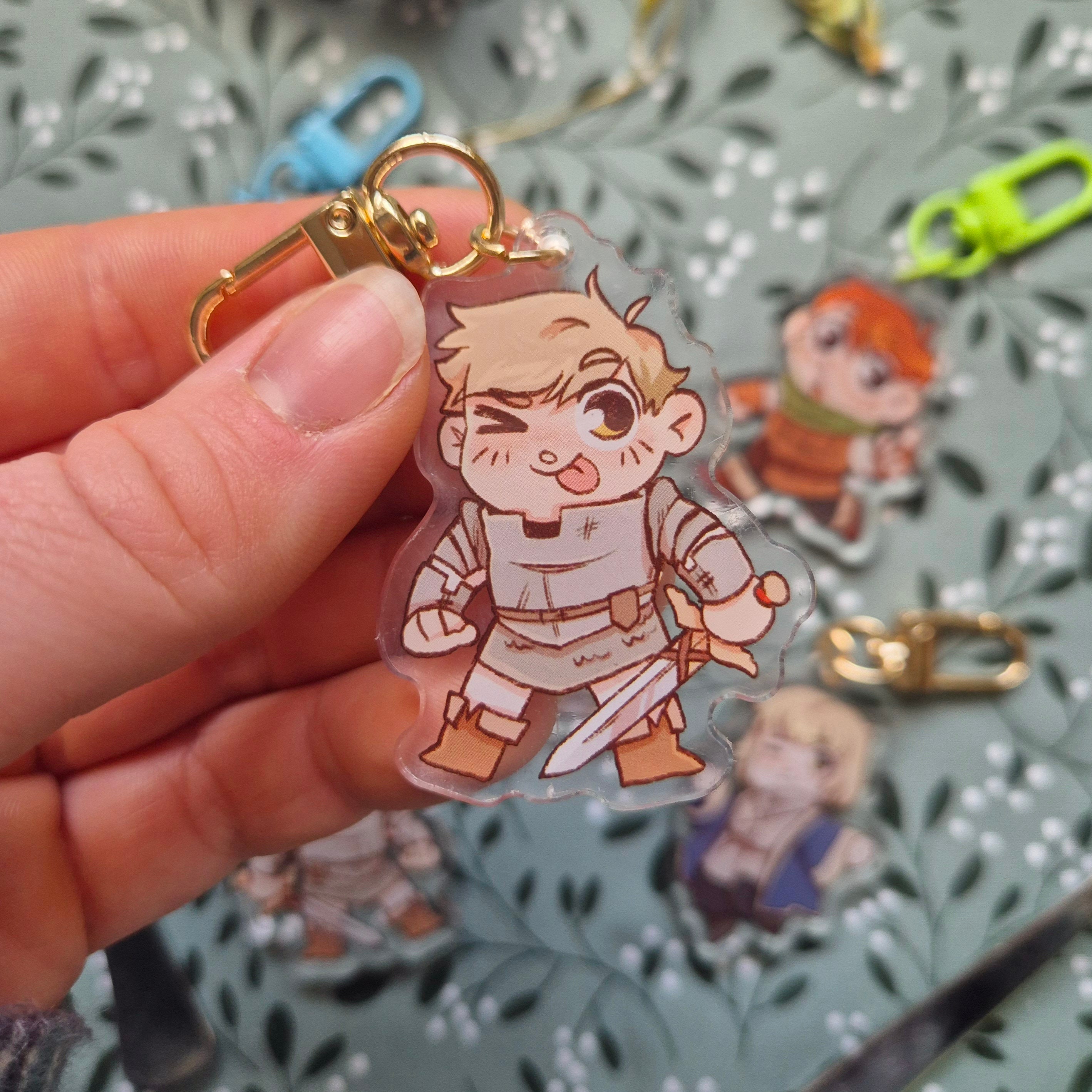 Dungeon Meshi, Delicious in Dungeon Anime Keychain Charms - Etsy