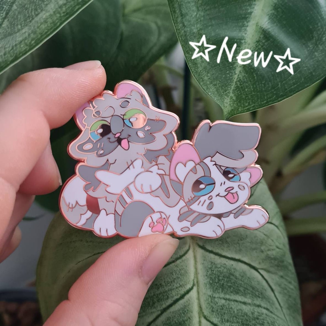Chibi Cat Warrior Battle Cats Hard Enamel Pins - Etsy