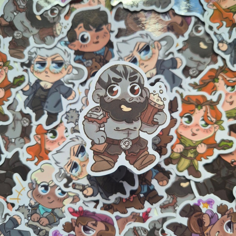 Critrole Vox Machina Sticker Set - Etsy