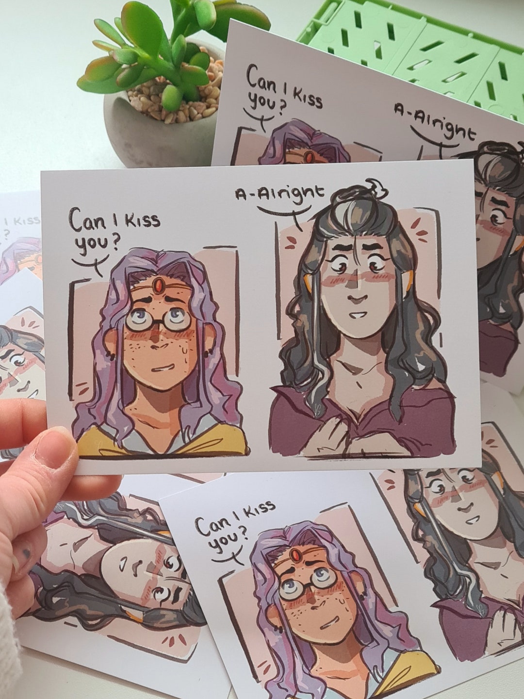 Imodna Art Print, Critrole Imogen and Laudna - Dnd - Etsy