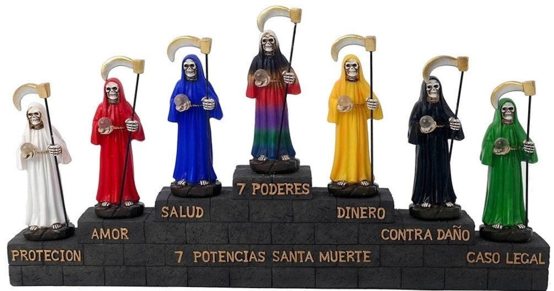 Qué Significan Los Siete Colores De La Santa Muerte | Explora Madeira