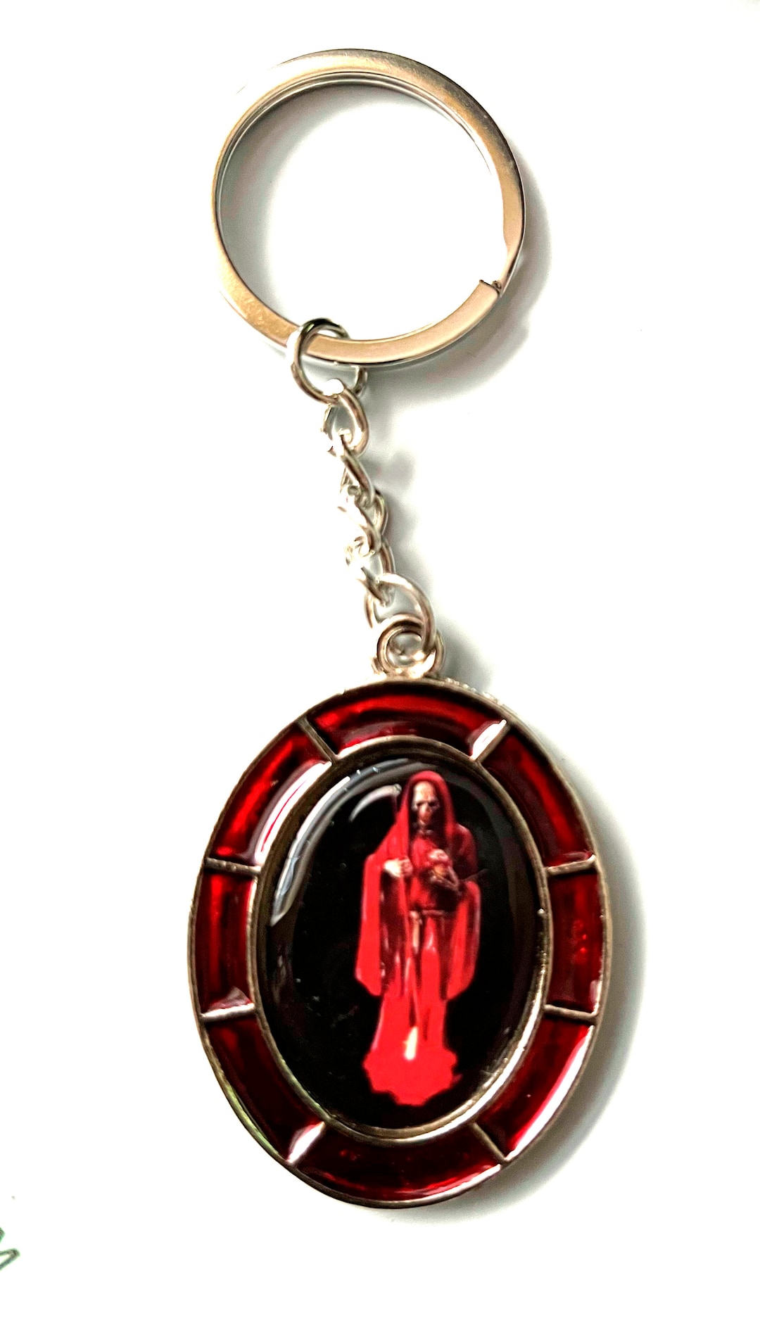 Santa Muerte Keychain. 2-pack - Etsy