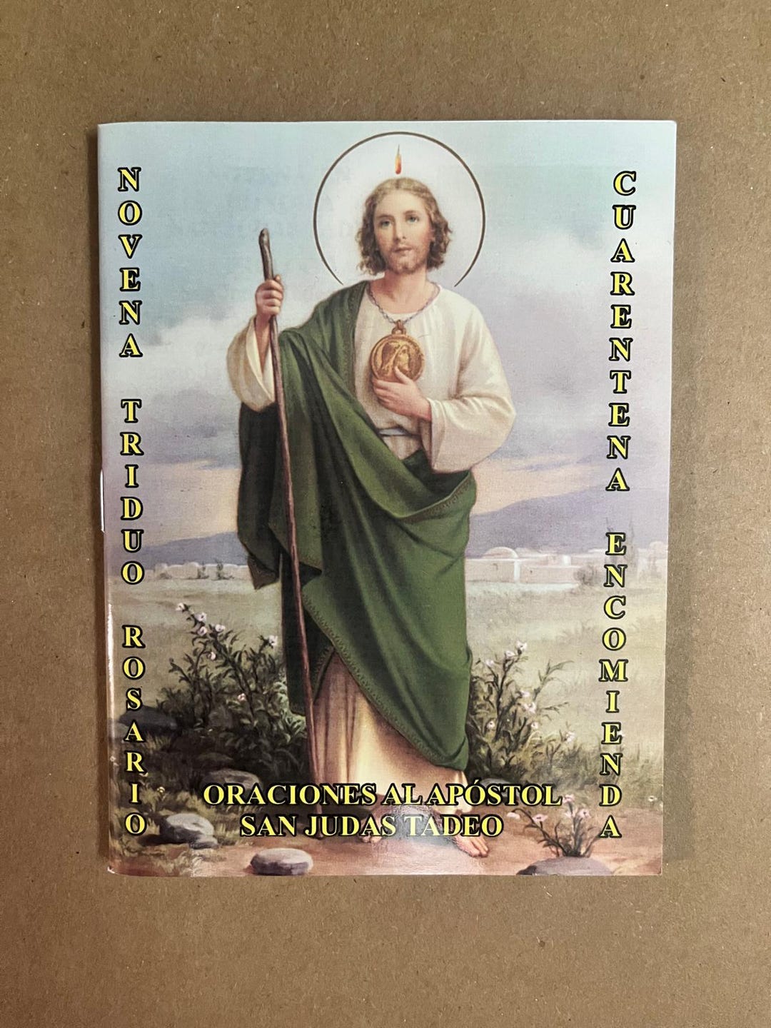 San Judas Tadeo Novena Triduo Rosario Catholic Prayer Book | 32-page ...
