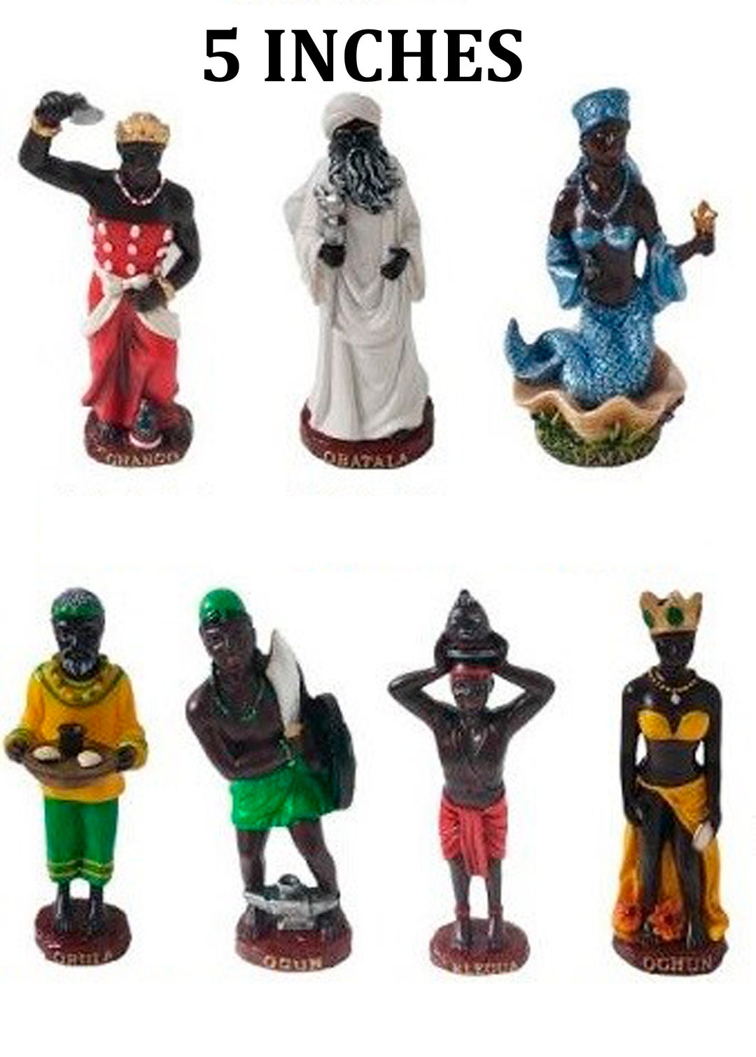 5 Orisha Statue - Etsy