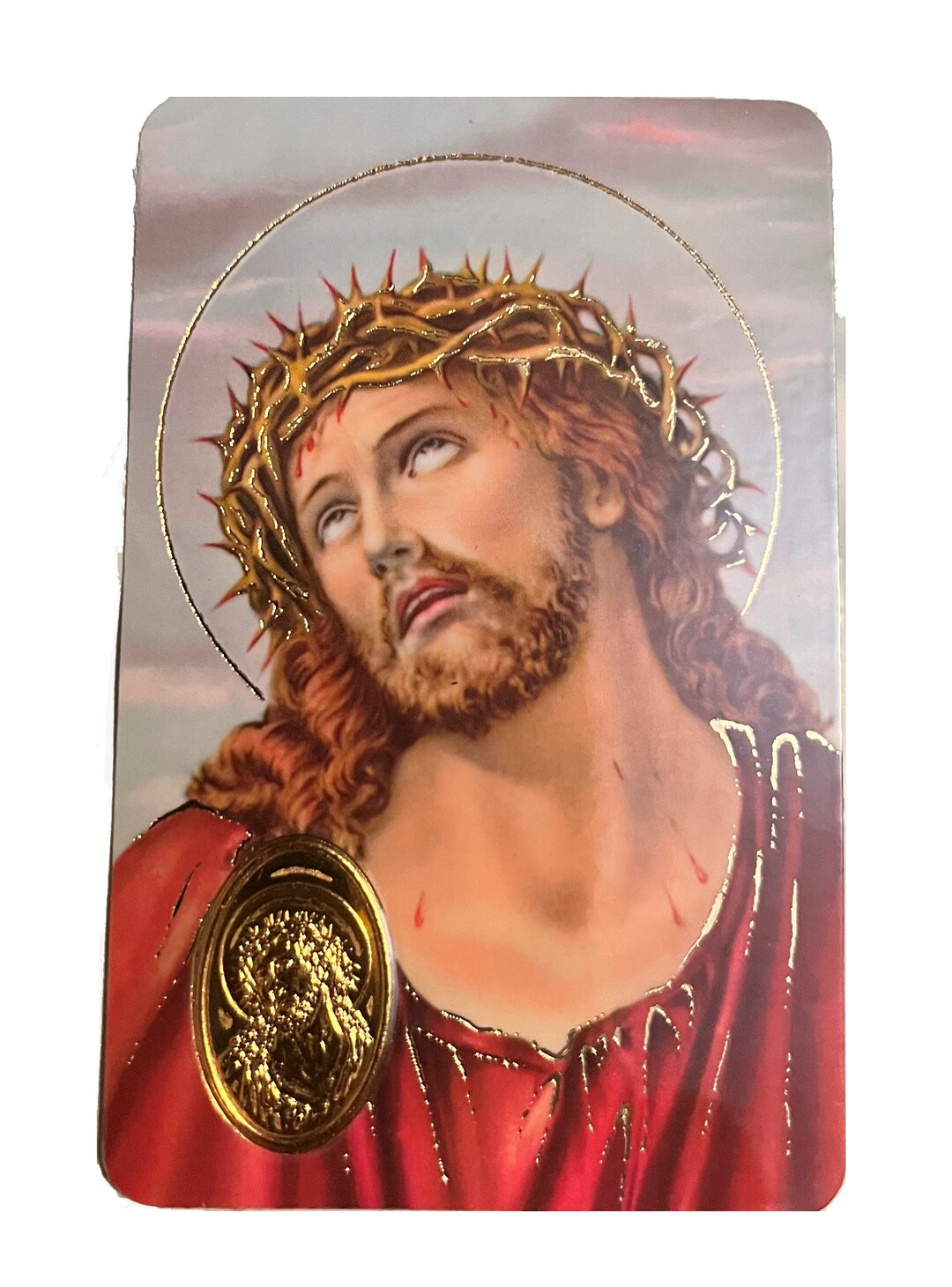 Oración Al Gran Poder De Dios. Crown of Thorns Prayer for Peace - Etsy