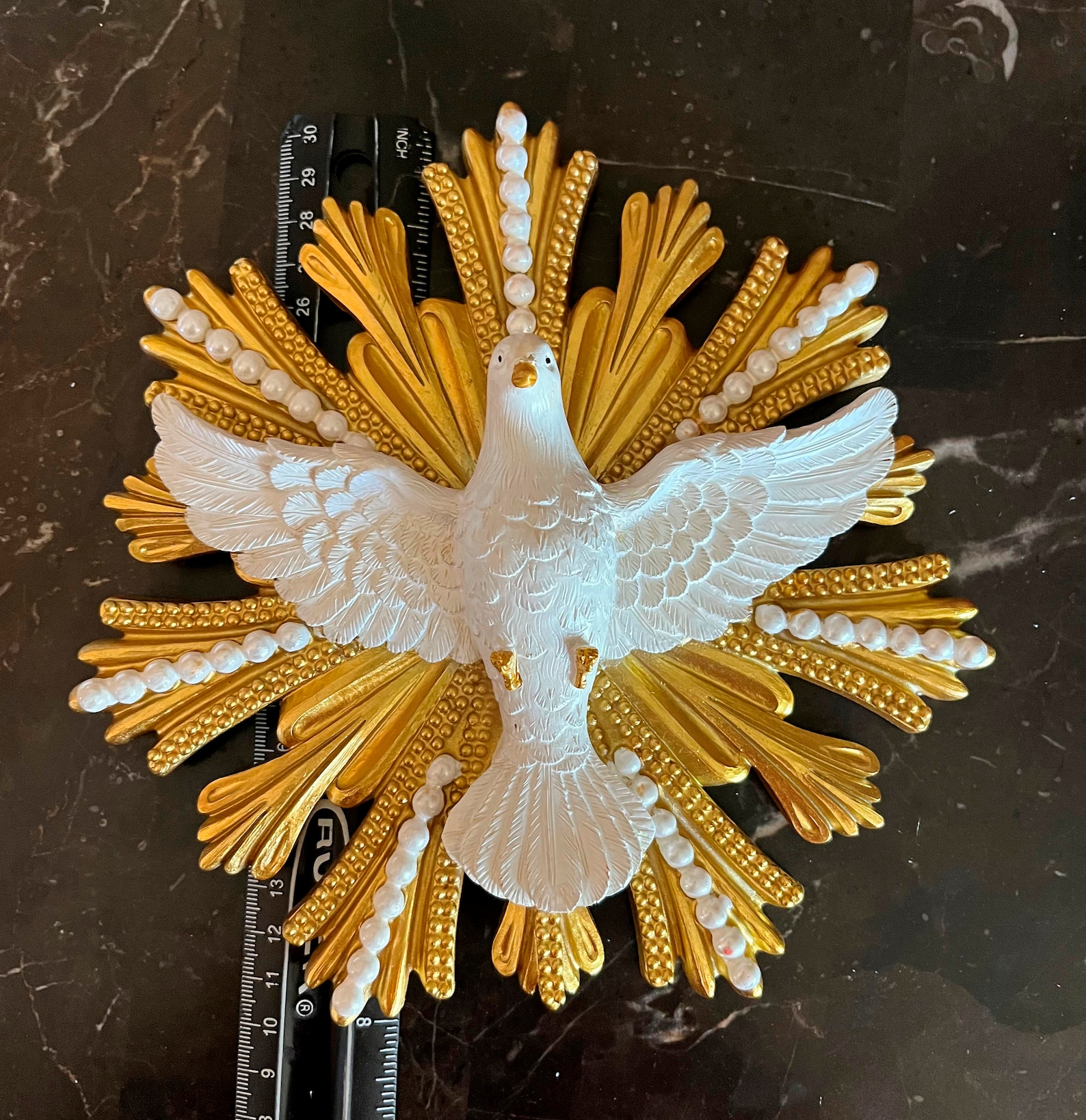 Holy Spirit Wall Plaque Divine Spirit Sculpture Wall Mounted - Etsy