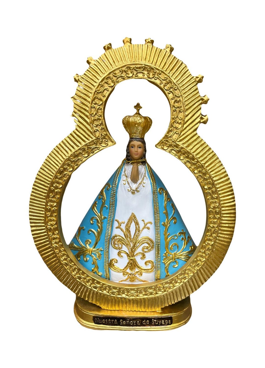 12" Nuestra Señora De Suyapa Statue - Our Lady of Suyapa Religious ...