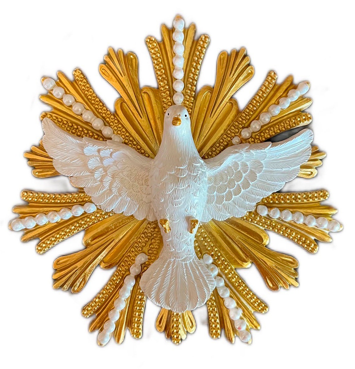 Holy Spirit Wall Plaque Divine Spirit Sculpture Wall Mounted 7.5"/5.5 ...