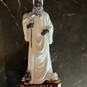12 Orisha Obatala Statue Sculpture Yoruba Santeria African God Etsy