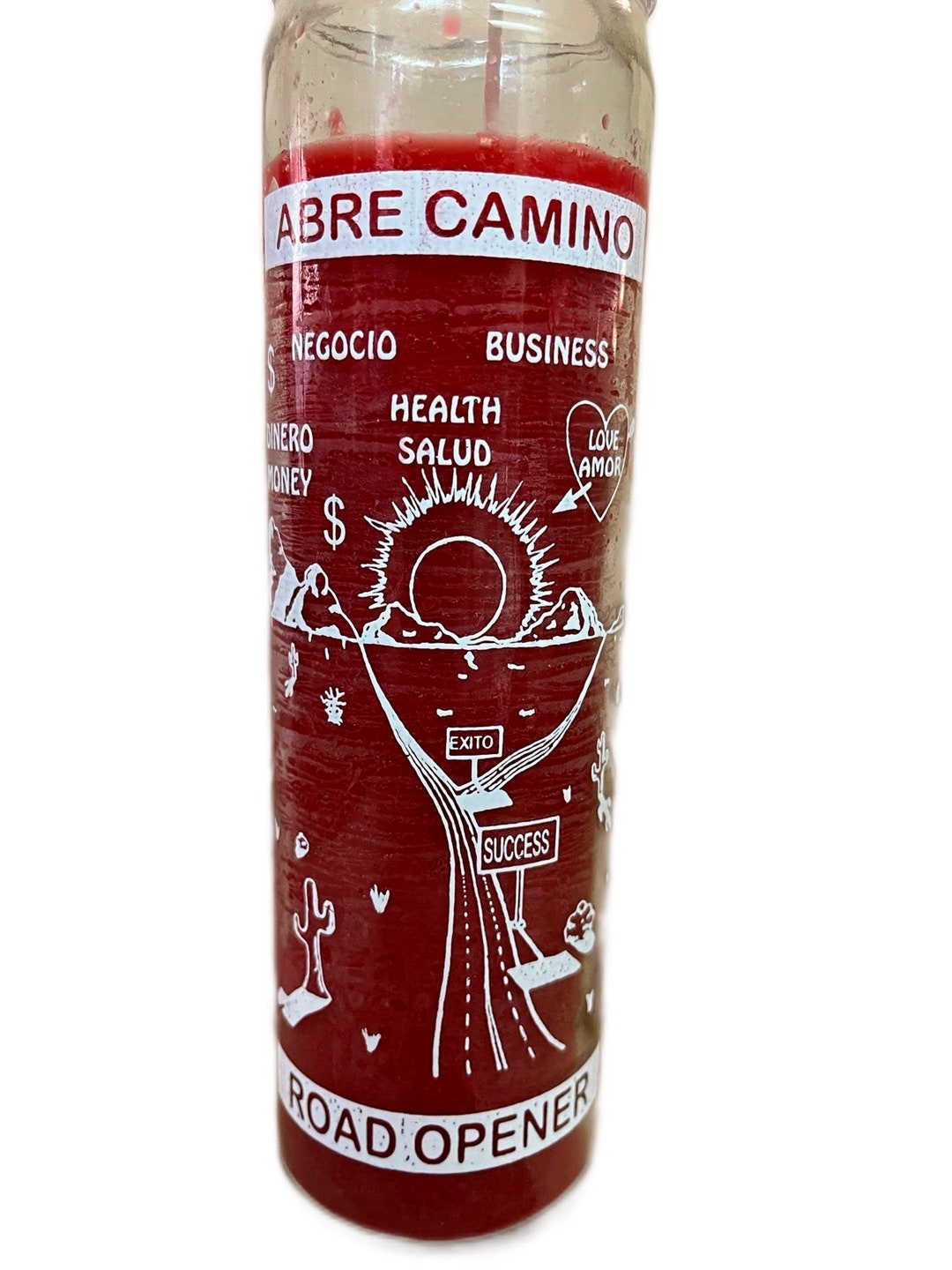 7 Day Road Opener Candle/ Veladora Abre Caminos De 7 Días. - Etsy