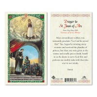 St. Joan of Arc Prayer Card - Etsy