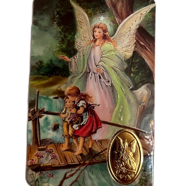 Guardian Angel Prayer Card Printable - Etsy