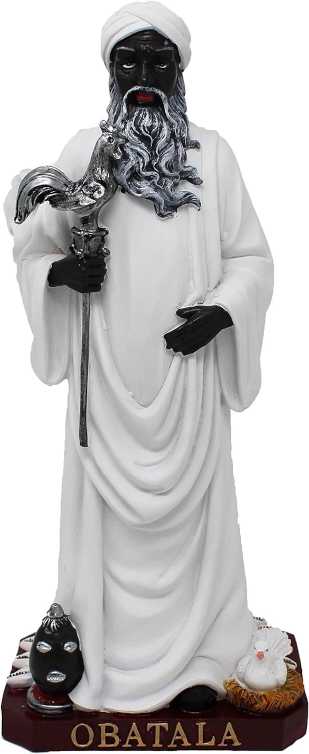 12" Orisha Obatala Statue Sculpture Yoruba Santeria African God - Etsy