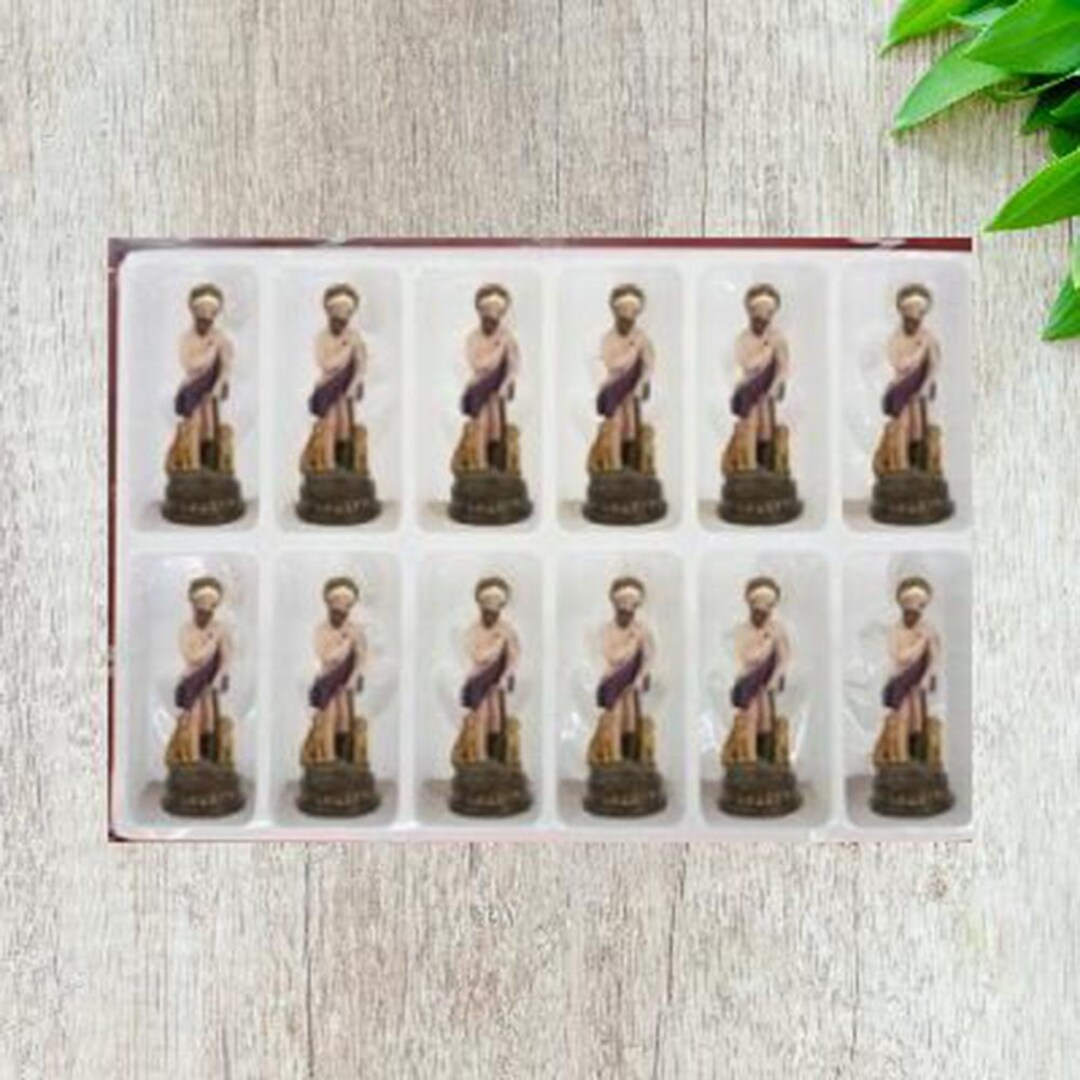 St. Lazaro Mini 3" Figurines – San Lázaro Resin Religious Statue, St ...