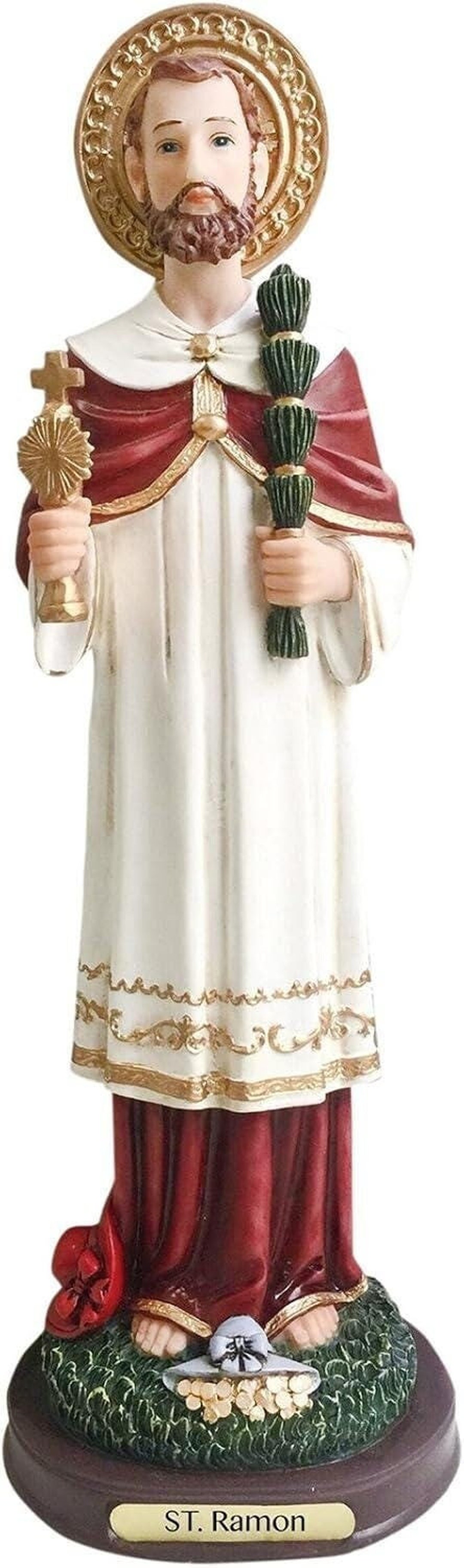 8" St Ramon Statue Raymond Nonnatus Estatua San Ramón Nonato Raymund ...