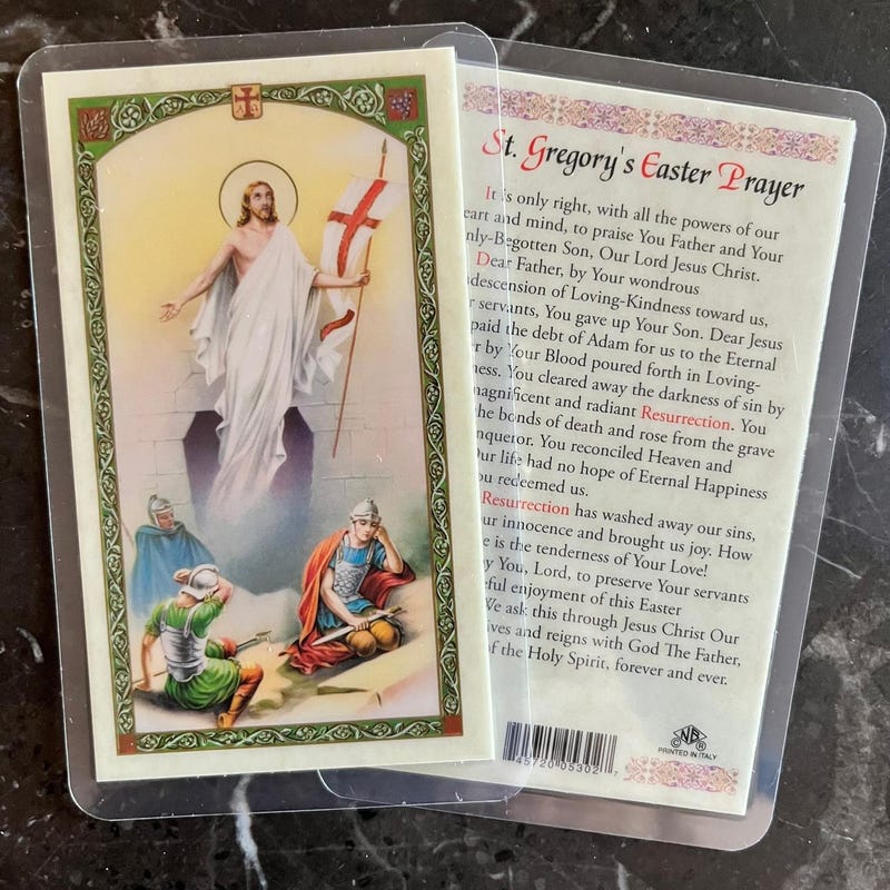 Religious Easter Cards - Etsy