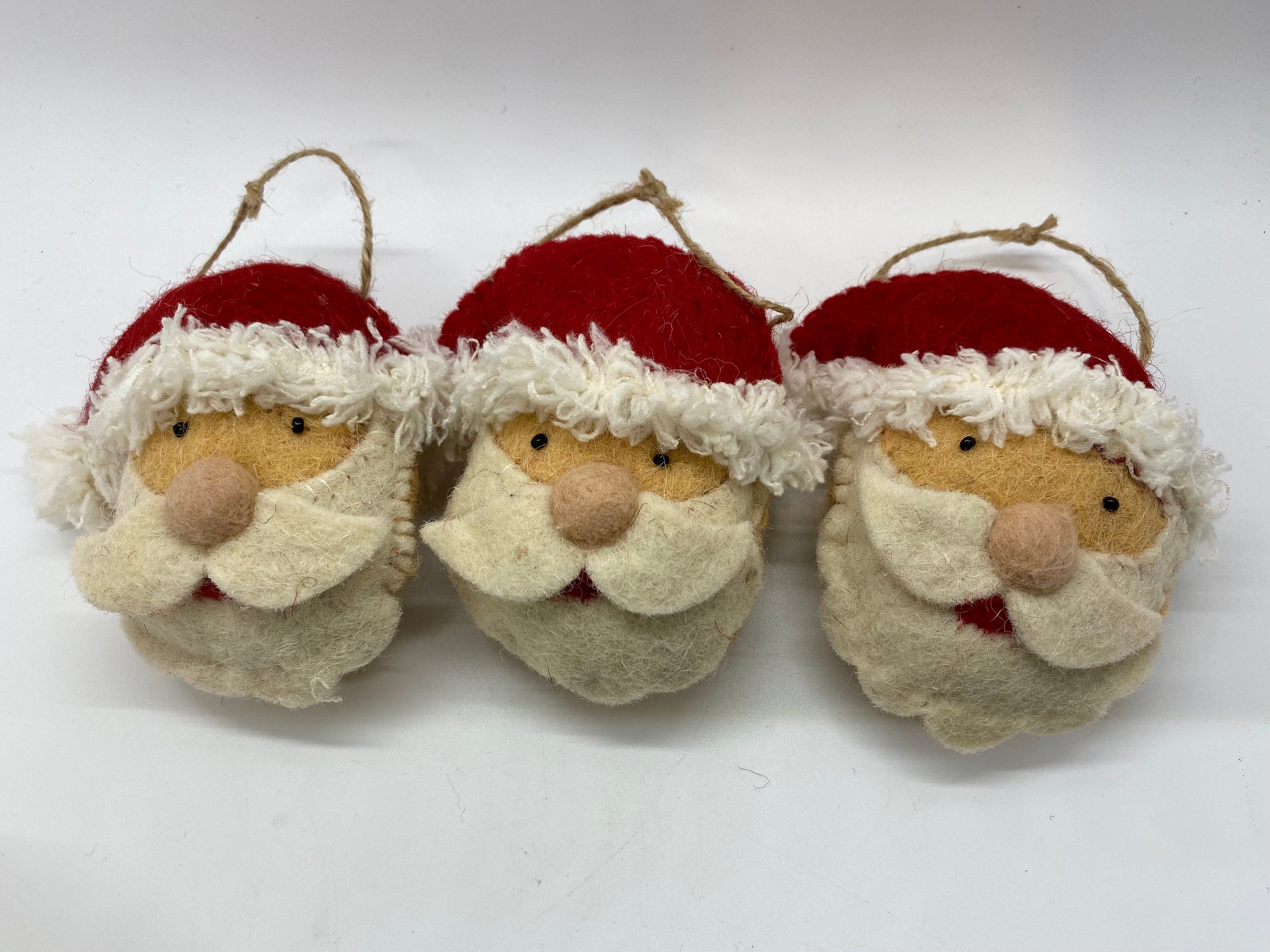 Big Felt Santa Head Pattern