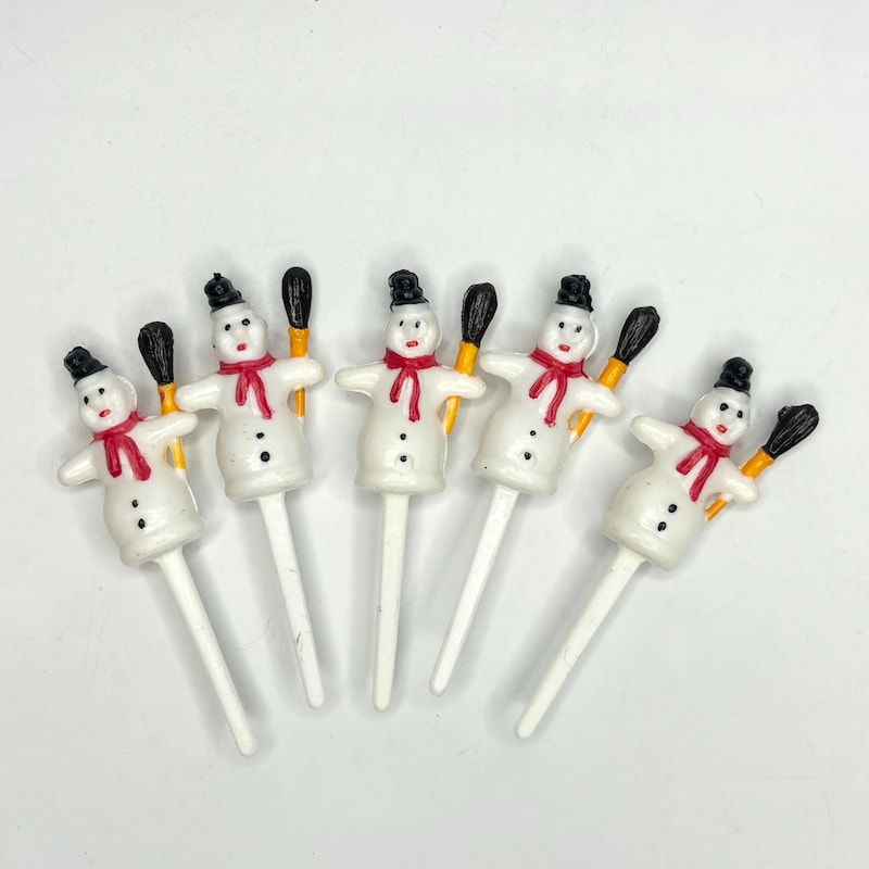 Snowman Cake Topper - Etsy