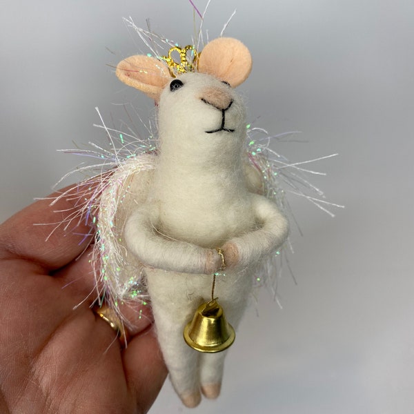 Felt Mouse Ornament - Etsy