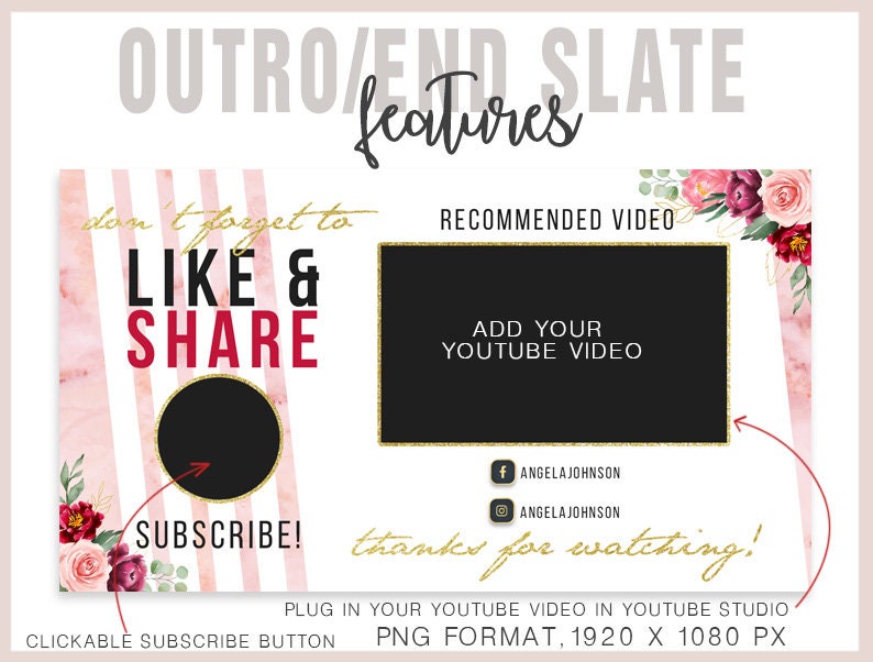 Personalized Youtube Design Beautiful Flowers Template Youtube Banner ...