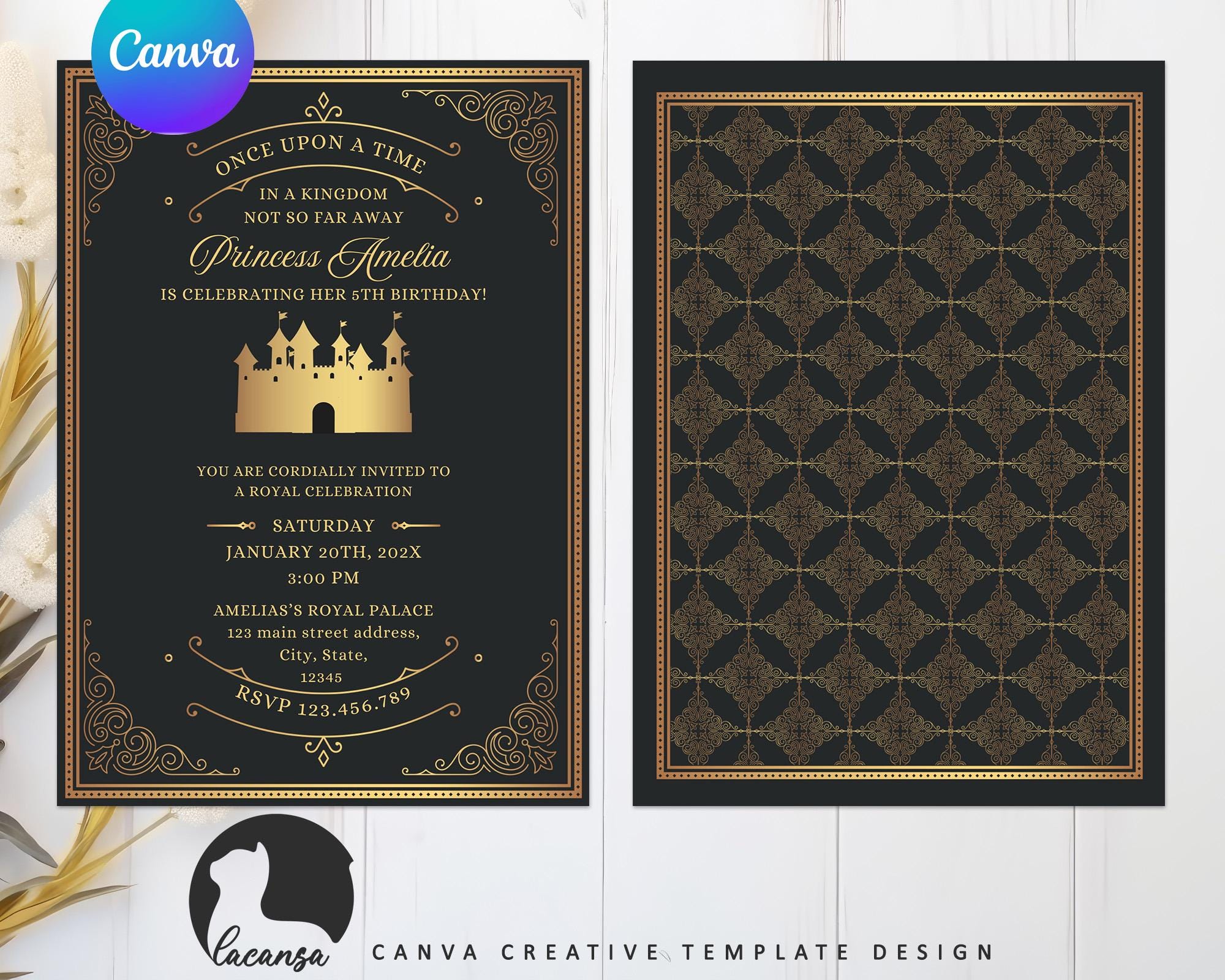 Editable Story Book Fairytale Birthday Invitation, Instant Download ...