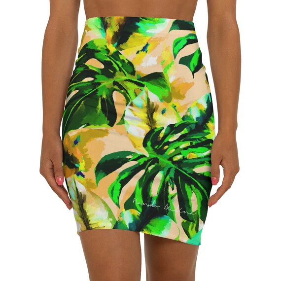 Skirt Miniskirt Green Forest Style - Etsy