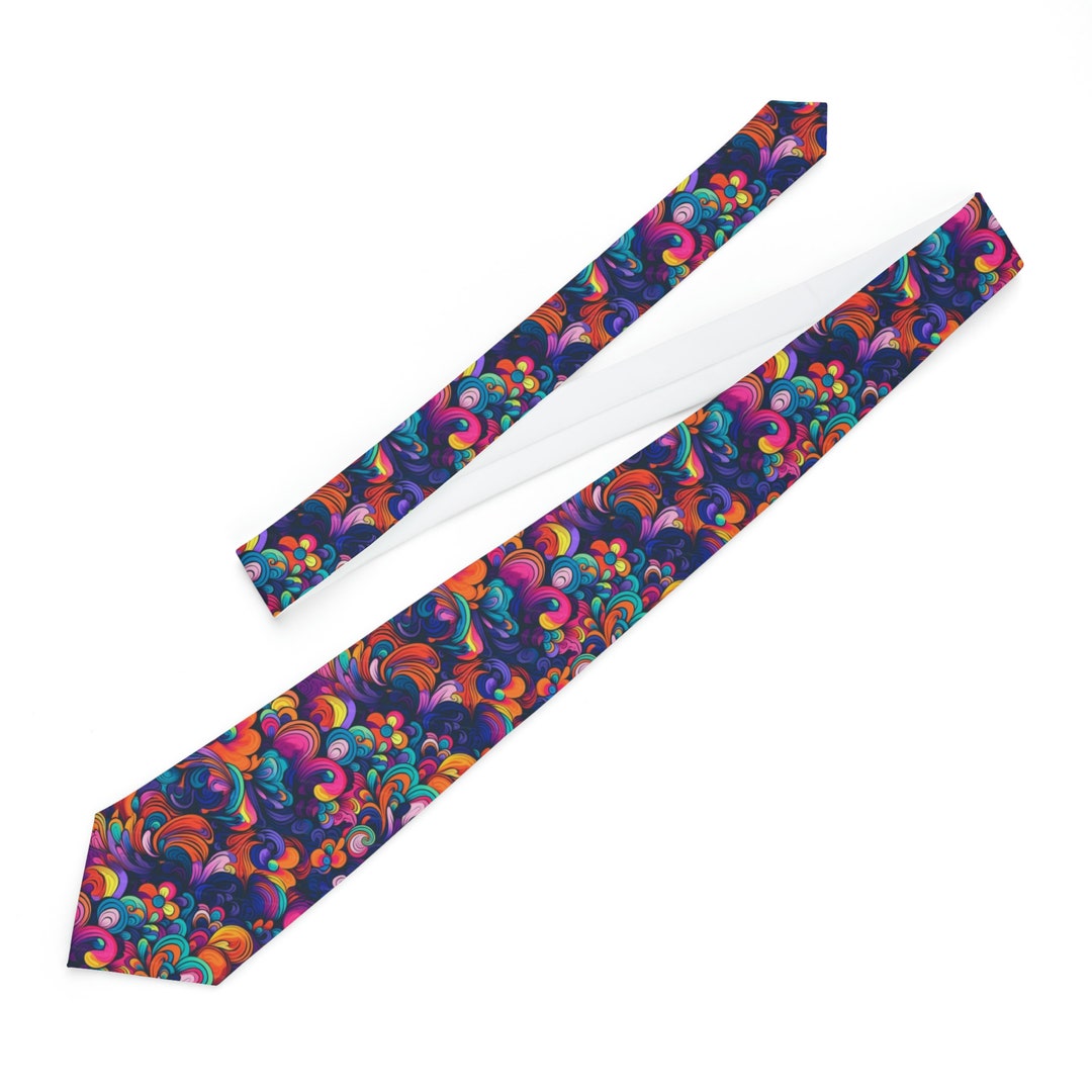 Necktie With Cool Design - Etsy