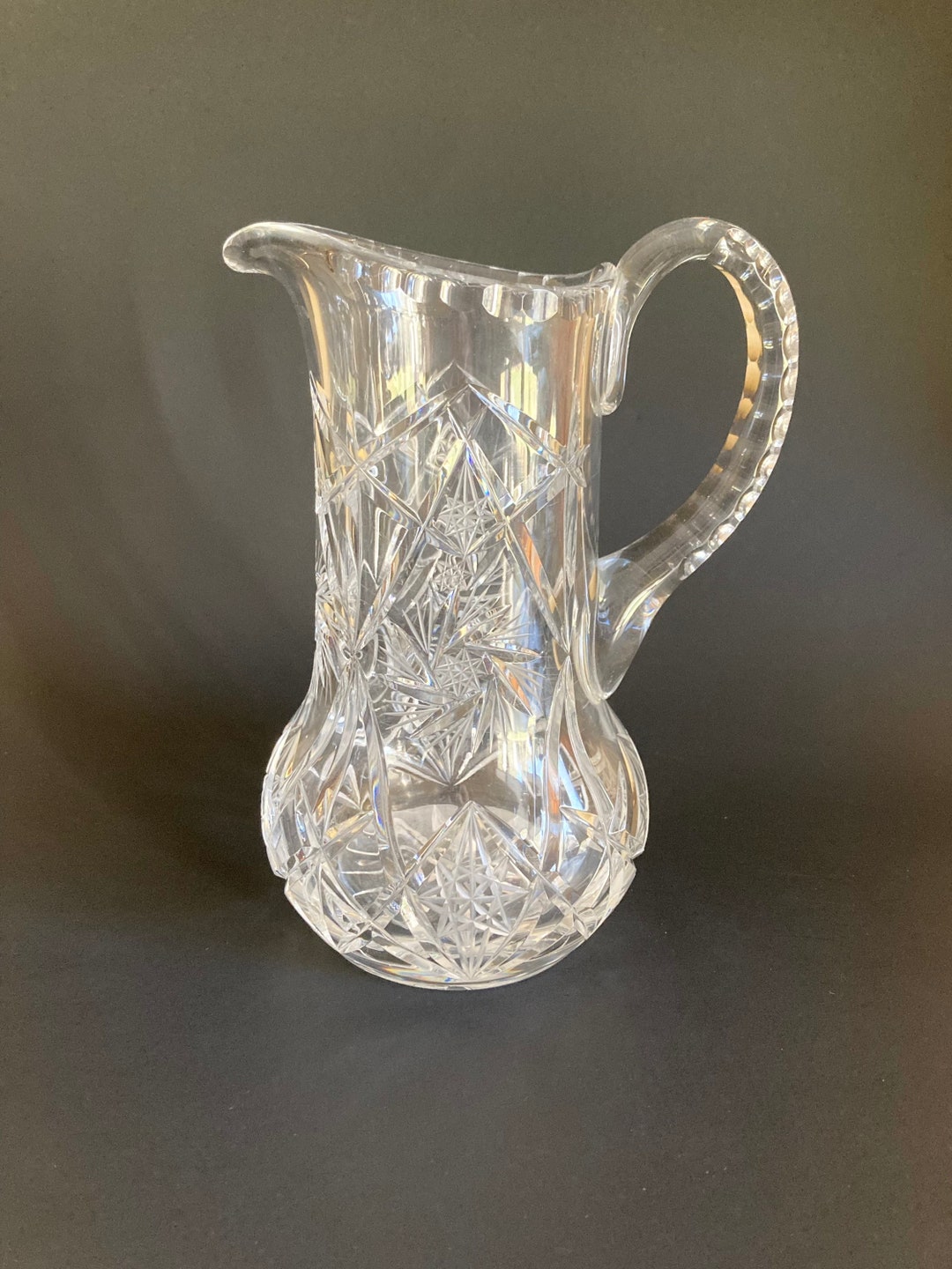 Crystal Pitcher pineapple and Starburst Pattern - Etsy