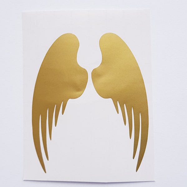 Angel Wings Wall Decal - Etsy
