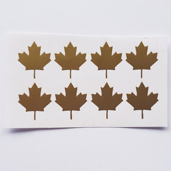 Maple Leaf Decal - Etsy