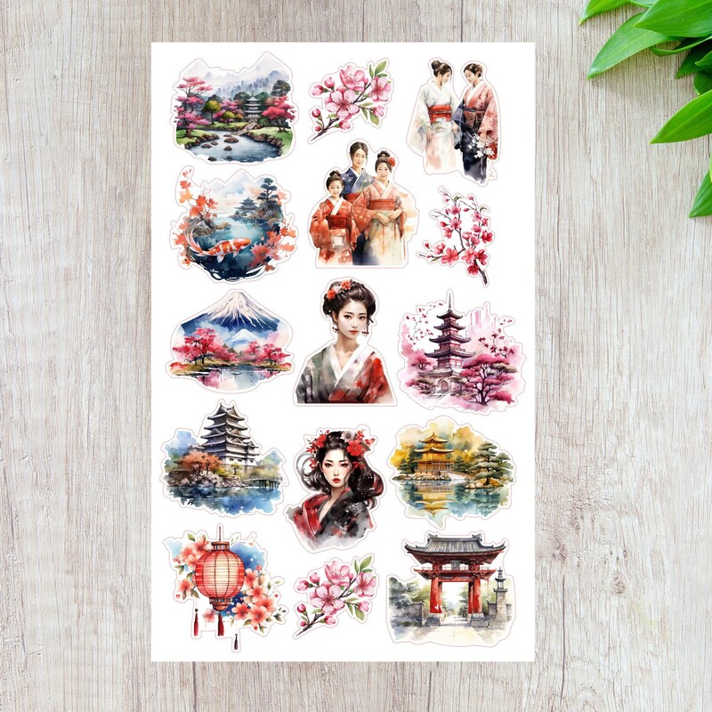 Japanese Stickers - Etsy