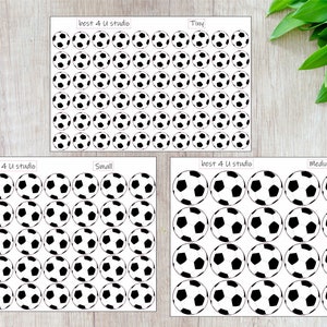 Soccer Stickers, Football Stickers, Planner Stickers, Football Practice ...