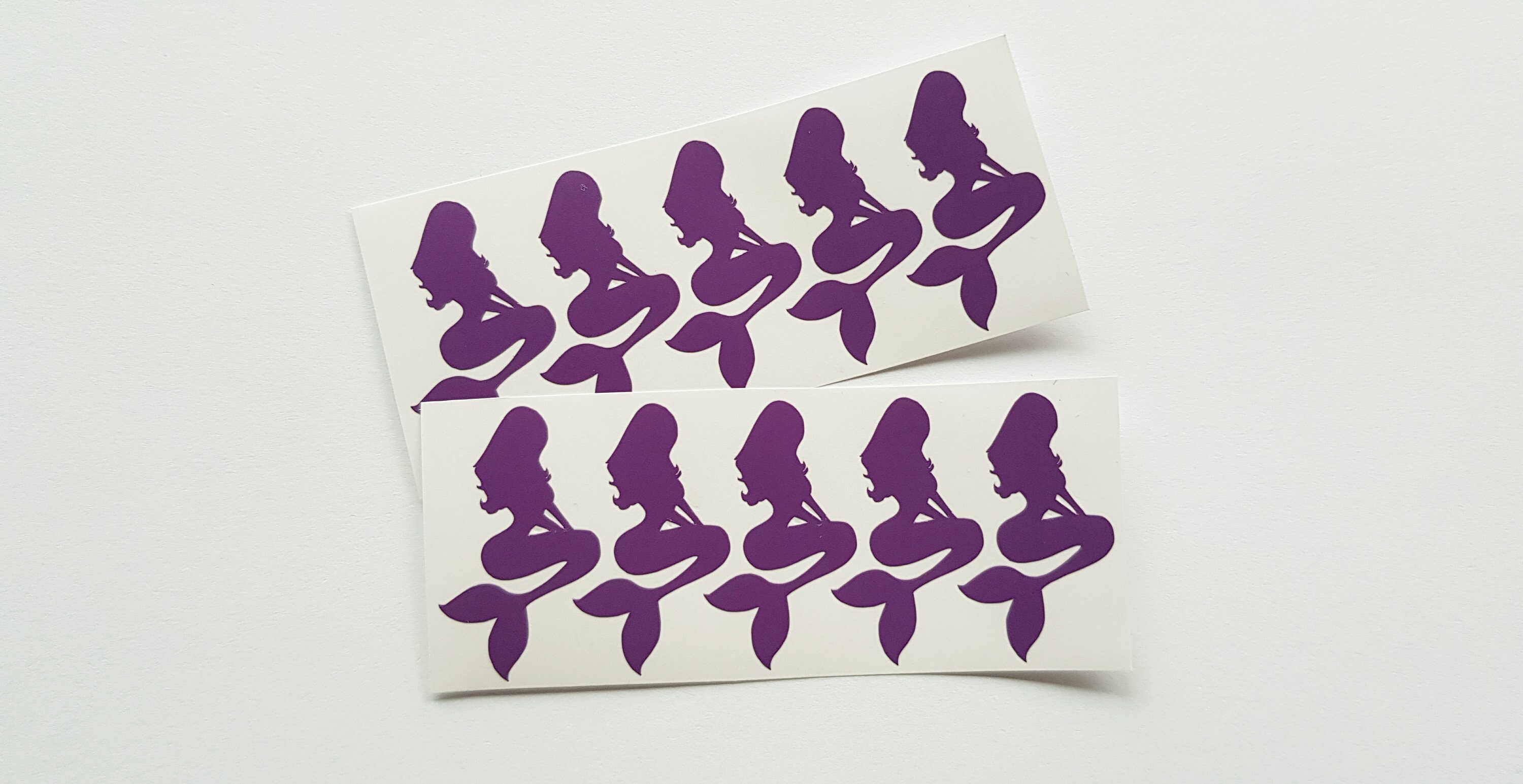 20 Mermaid Stickers Mermaid Decals Nursery Decor Sea | Etsy