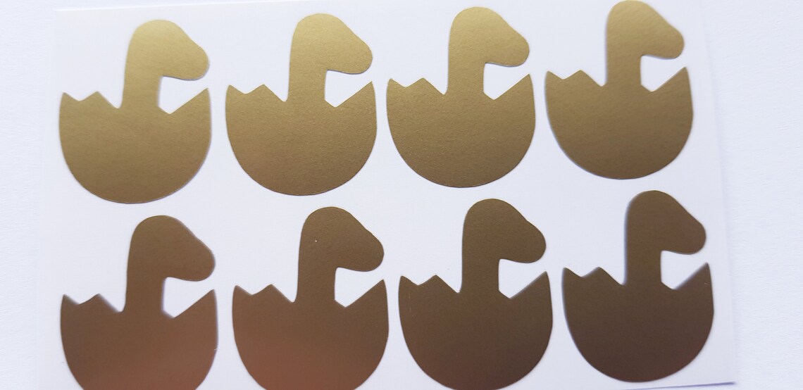 20 Baby Dinosaur Egg Stickers - Etsy