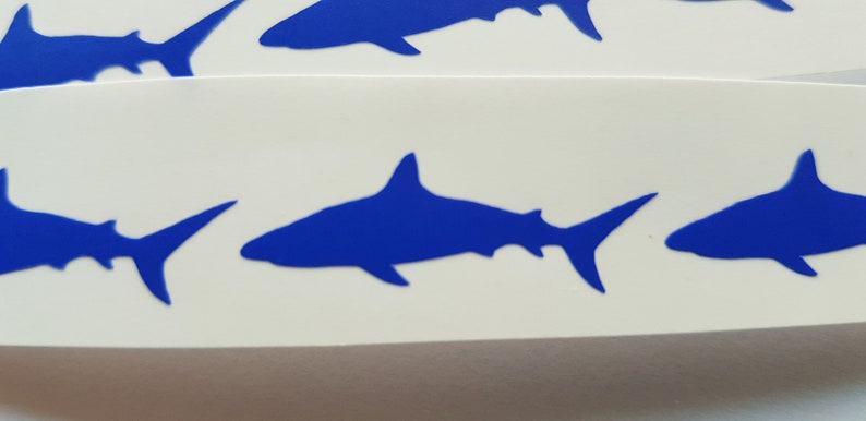 20 Ocean Fish Shark Stickers - Etsy