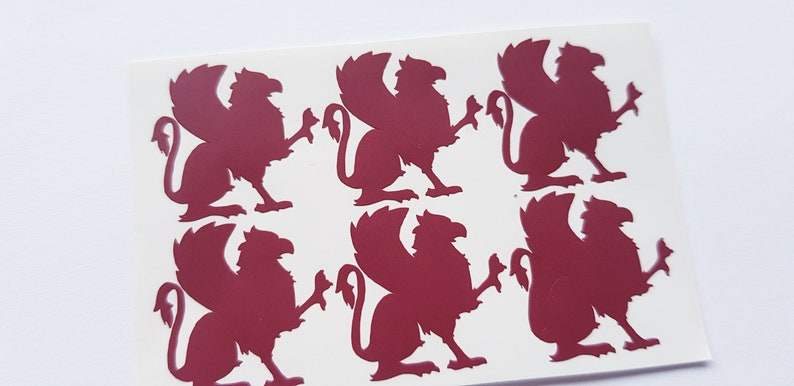 20 Griffin Heraldry Medieval Stickers - Etsy