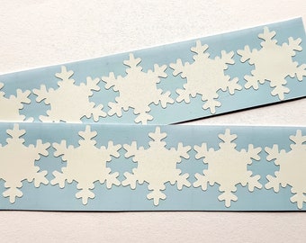 Snowflake Vinyl Decal Sticker - Etsy