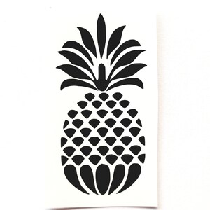 Pineapple Decal, Wall Decal, Pineapple Decor, Fruit Decal - Etsy