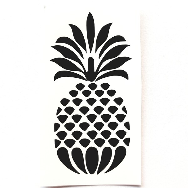 Pineapple Wall Decal - Etsy
