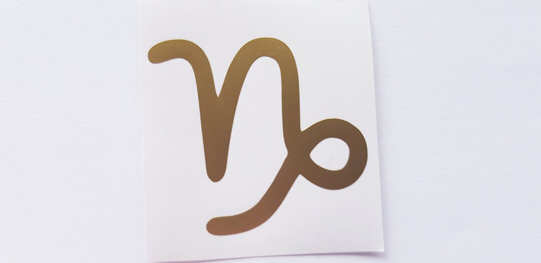 Capricorn Decal, Zodiac Decal, Astrology Sticker, Laptop Sticker ...